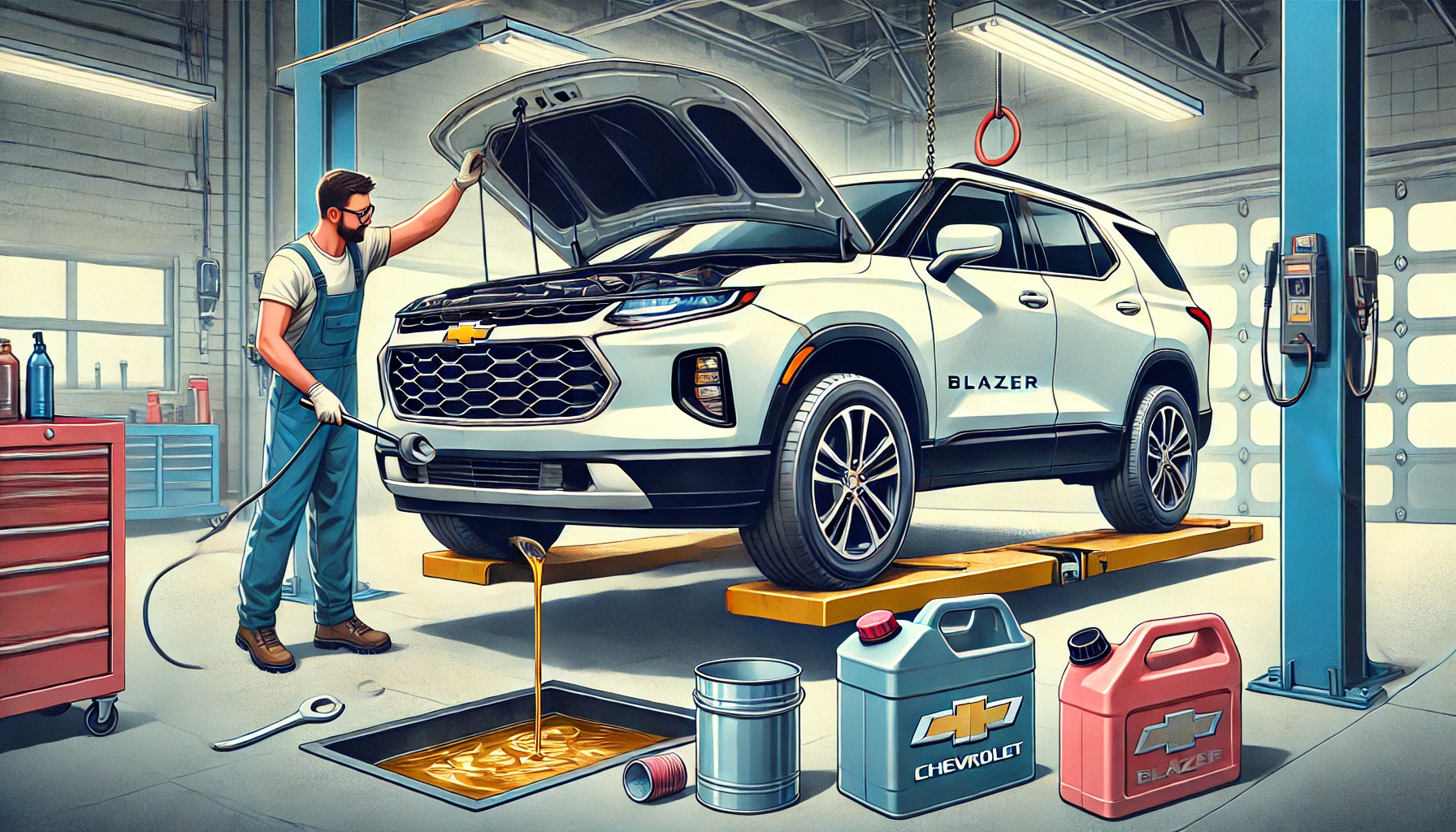 2020 Chevy Blazer Oil Capacity