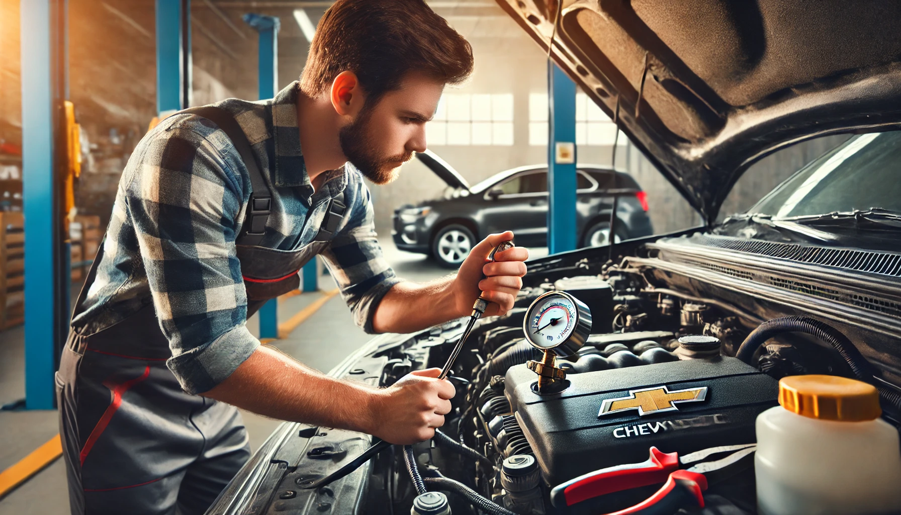 How To Check The Engine Oil Pressure During An Oil Change In Chevy Vehicles