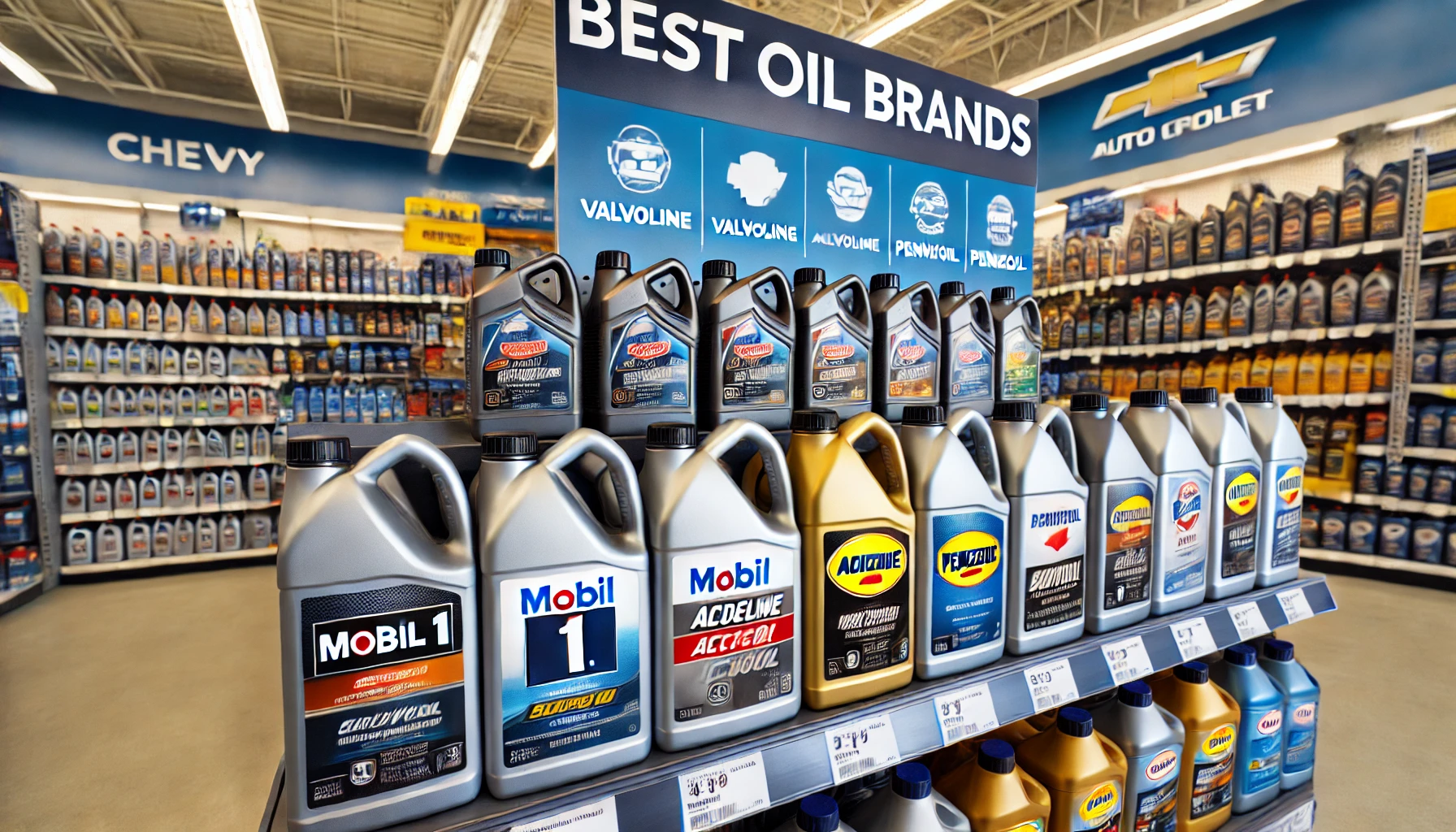 What Oil Brands Are Recommended For Oil Changes In Chevy Vehicles?