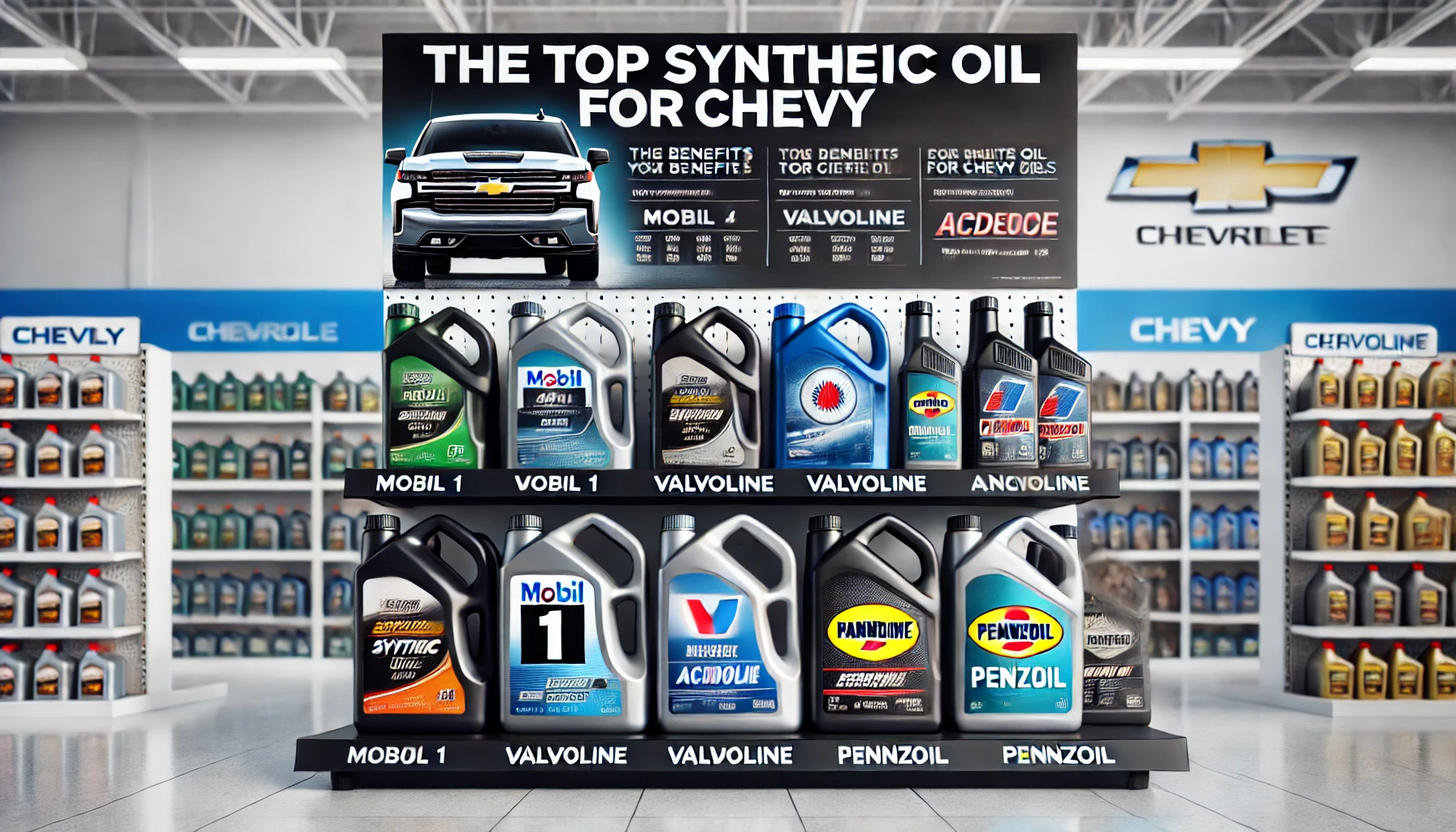 What Synthetic Oils Are Used In Oil Changes For Chevy Vehicles?